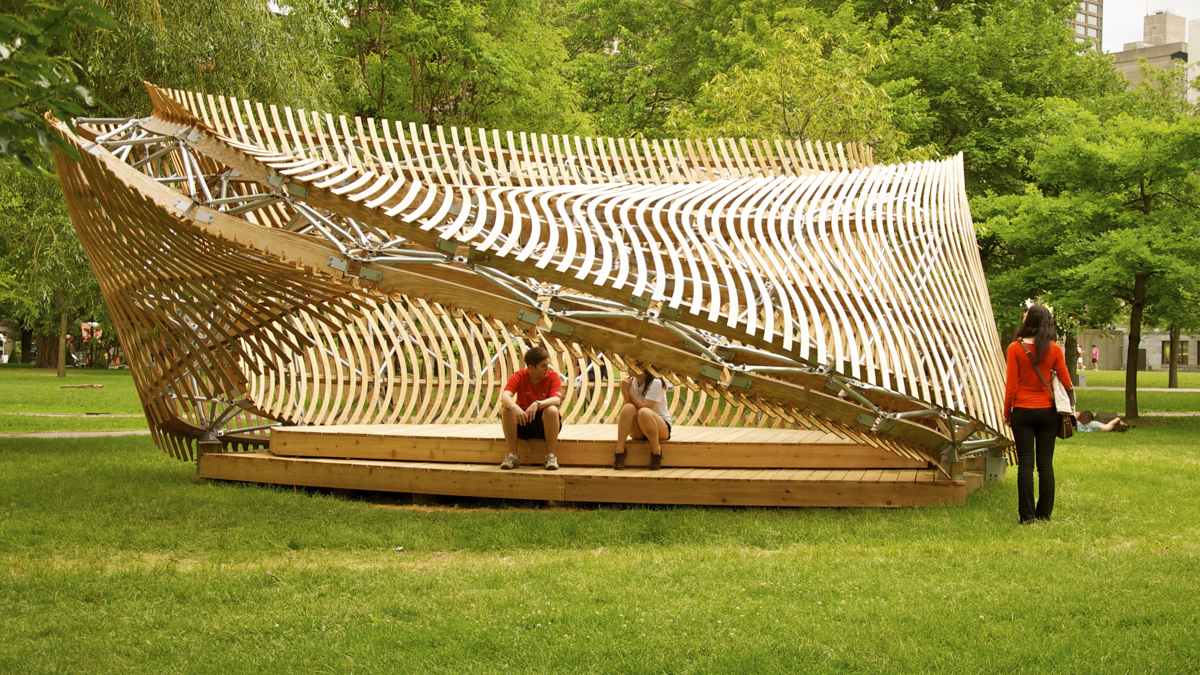 ContemPLAY pavilion by FARMM - Architizer