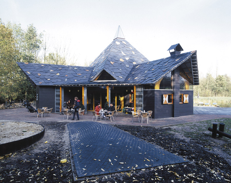 Knus Café-Pavilion, Delft - Architizer