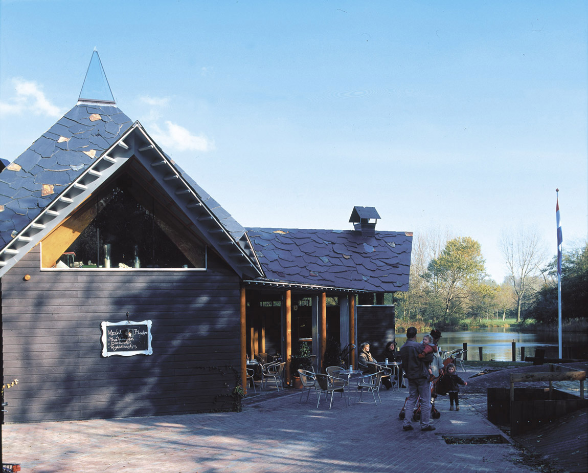 Knus Café-Pavilion, Delft by WAM architecten - Architizer