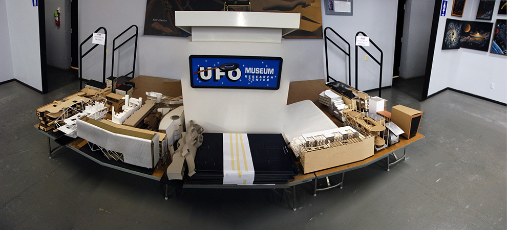 UFO Museum Exhibit by Zach Pauls - Architizer