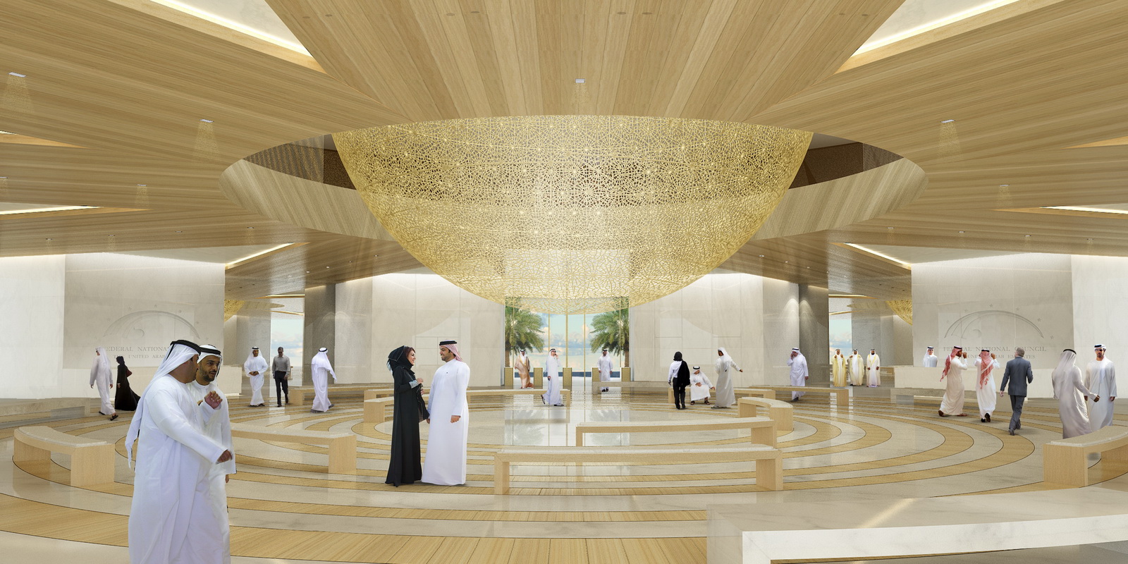 UAE Federal National Council New Parliament Building Complex - Architizer