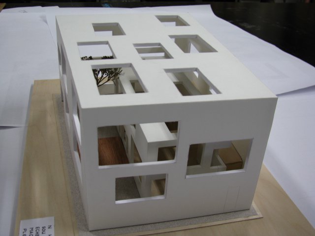 Model of N House designed by Sou Fujimoto - Architizer