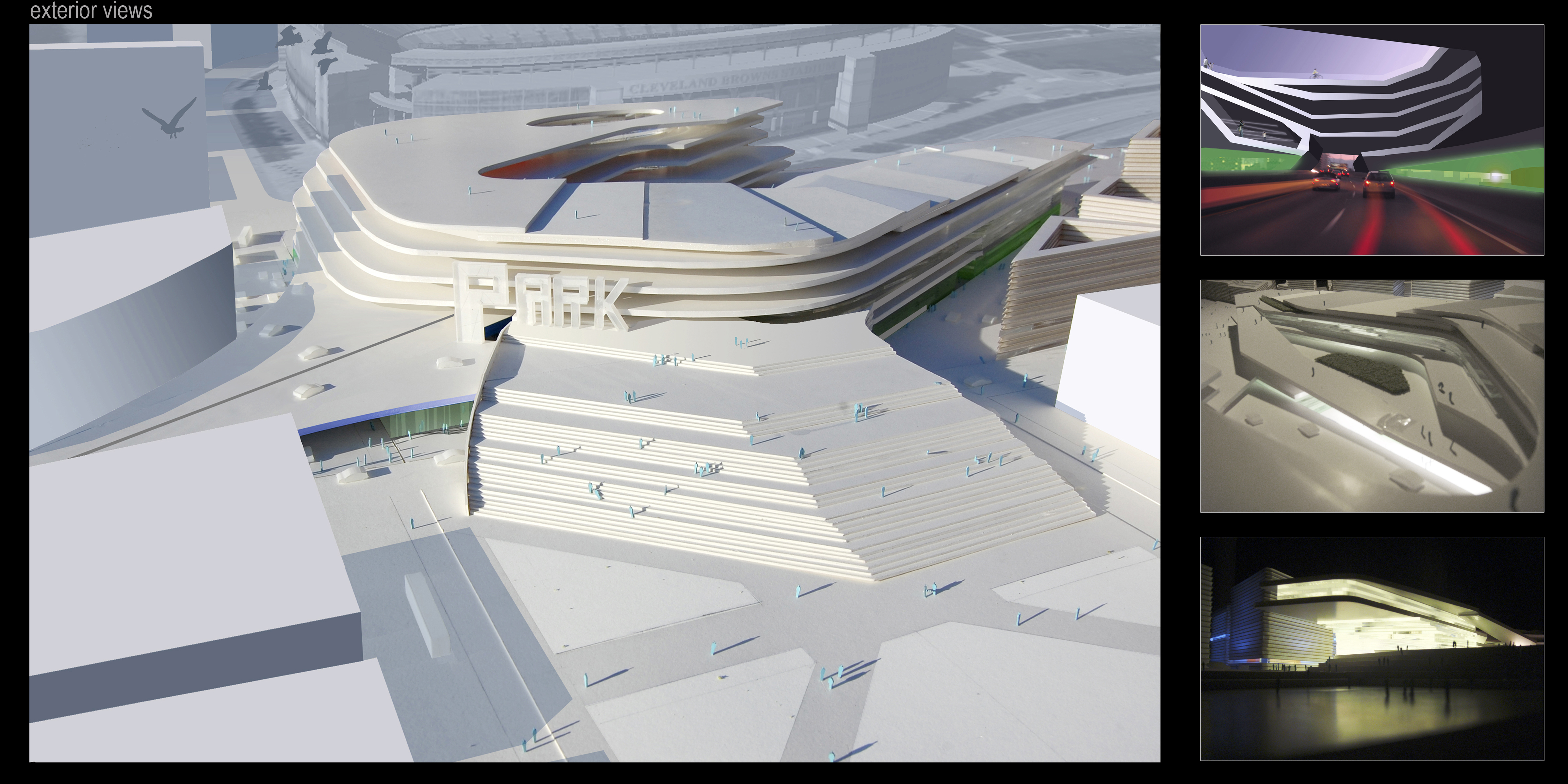 2009 Cleveland Design Competition: Lakefront Station by MAKER. - Architizer