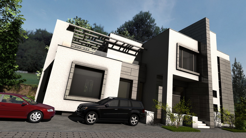 Idea 205052: House in Bucharest - project in Voluntari, Romania ...