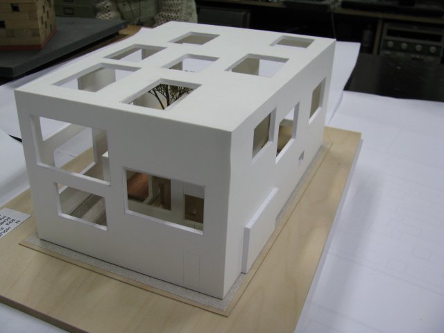 Model of N House designed by Sou Fujimoto - Architizer