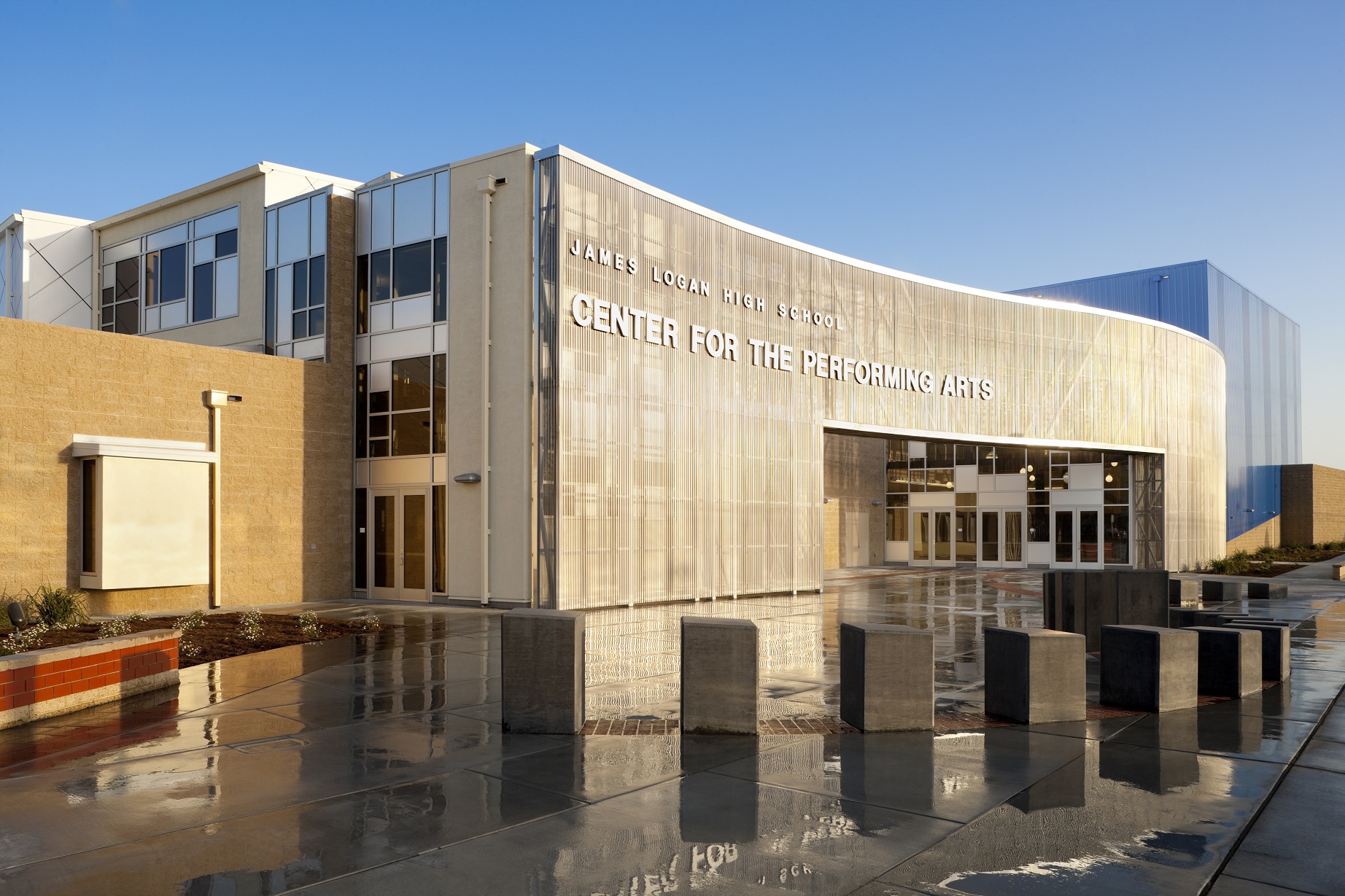 James Logan High School Center for the Performing Arts by Aedis ...