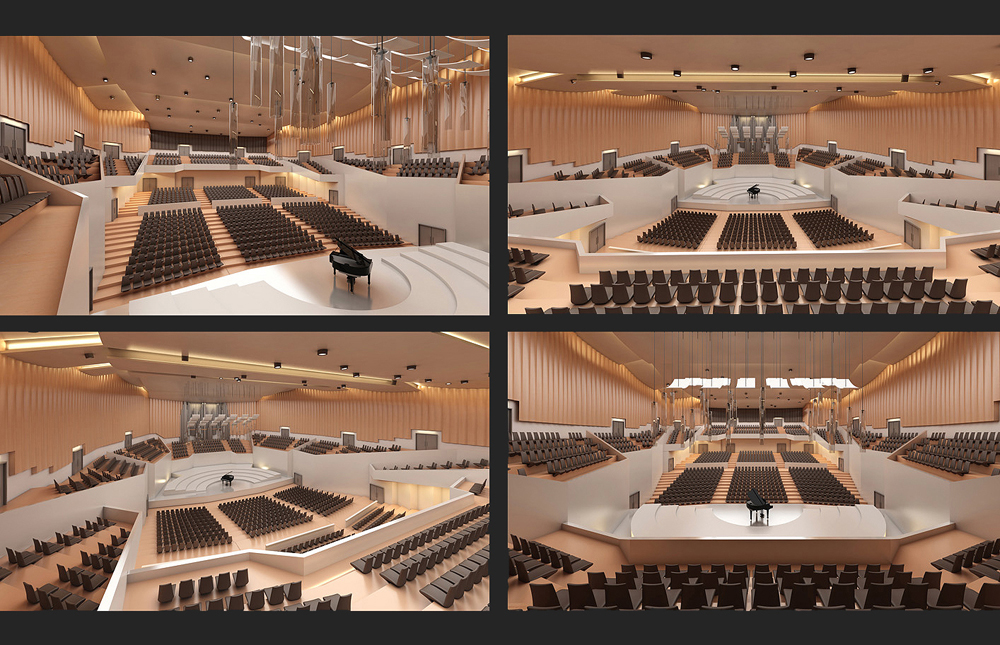 Philharmonic concept by ARCHVISION - Architizer