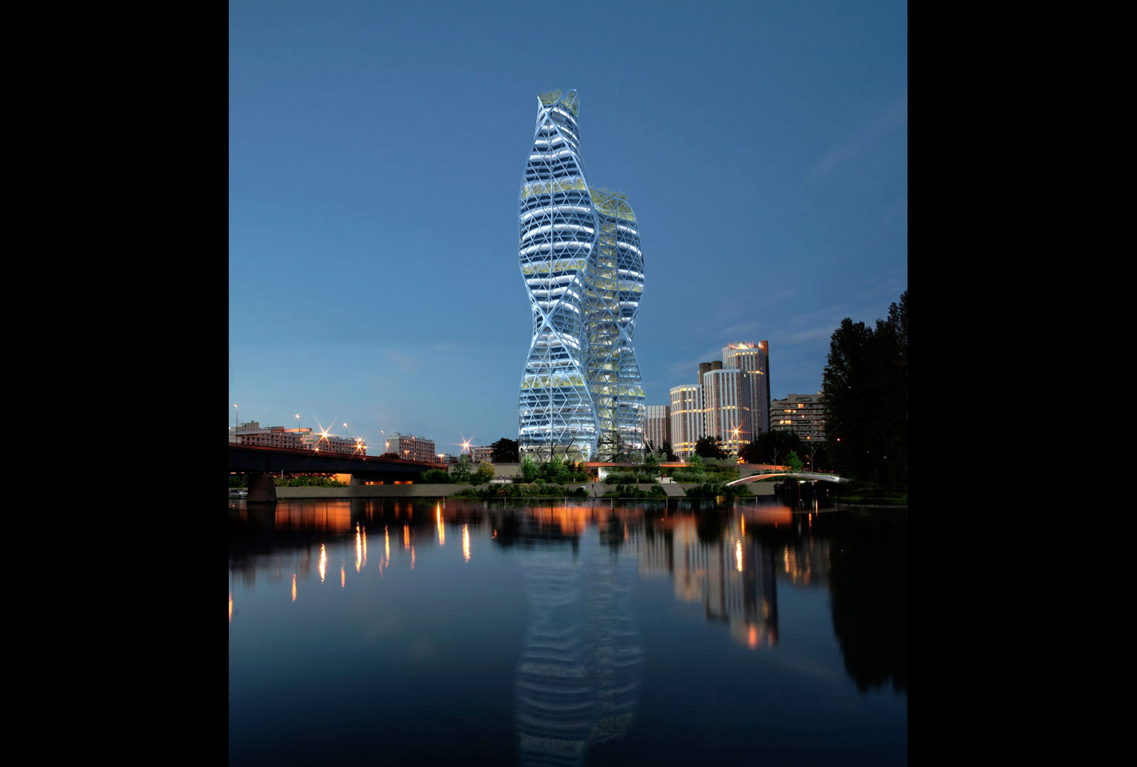 Ecological skyscraper in Paris - Architizer