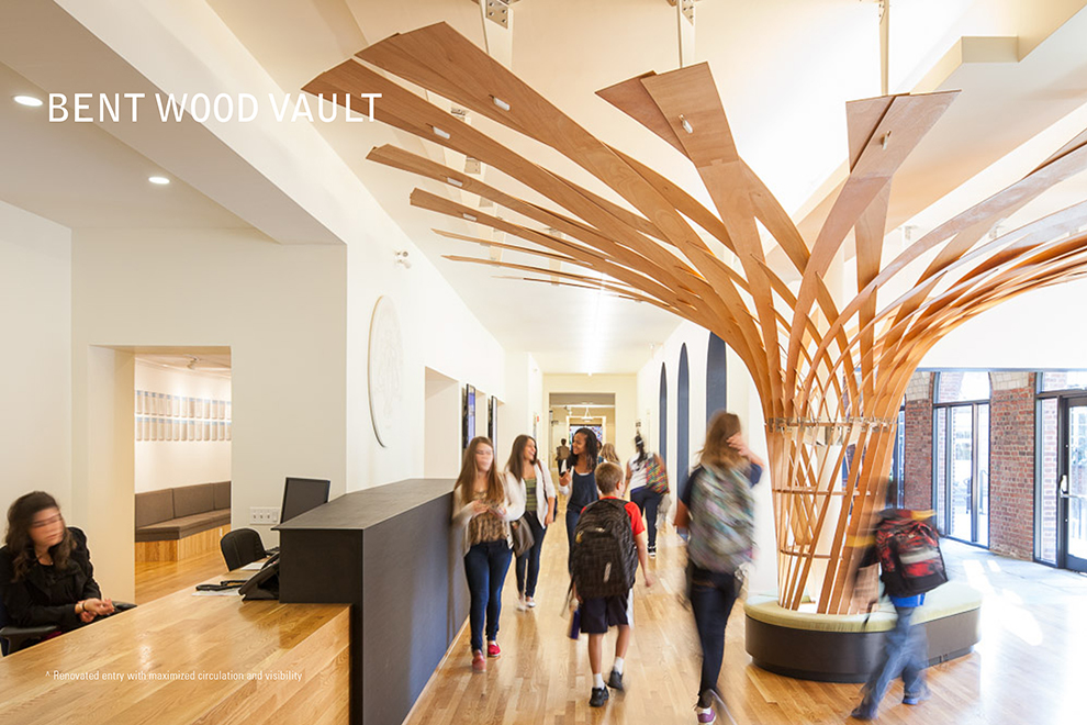 Bent Wood Vault by Kennedy & Violich Architecture - Architizer