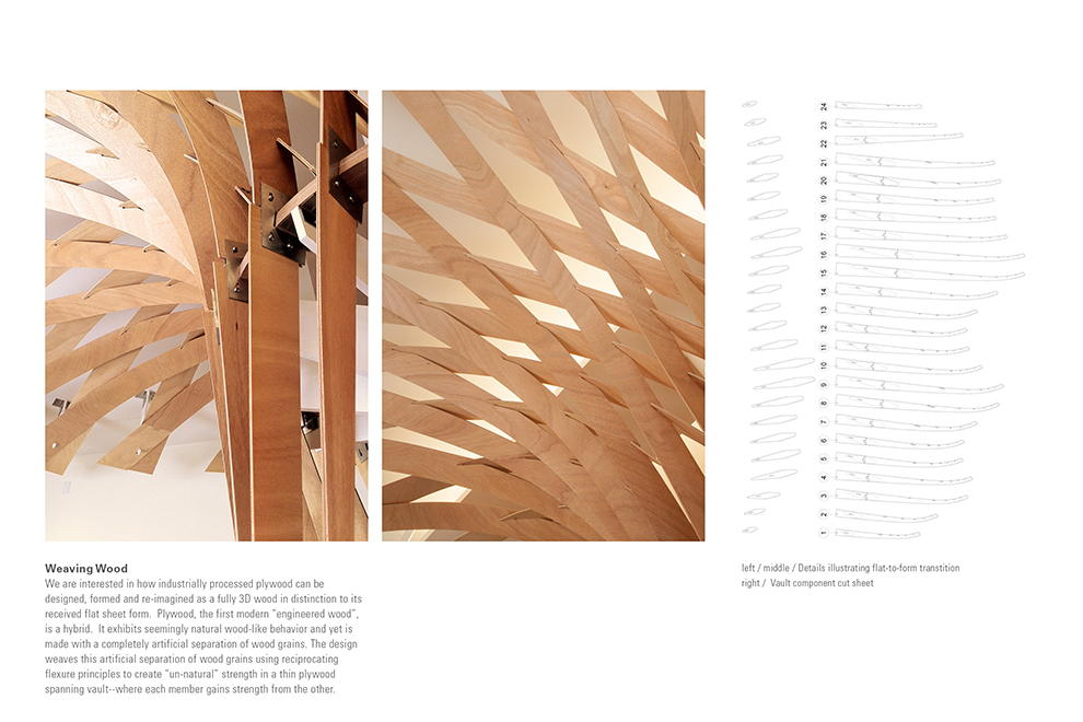 Bent Wood Vault by Kennedy & Violich Architecture - Architizer