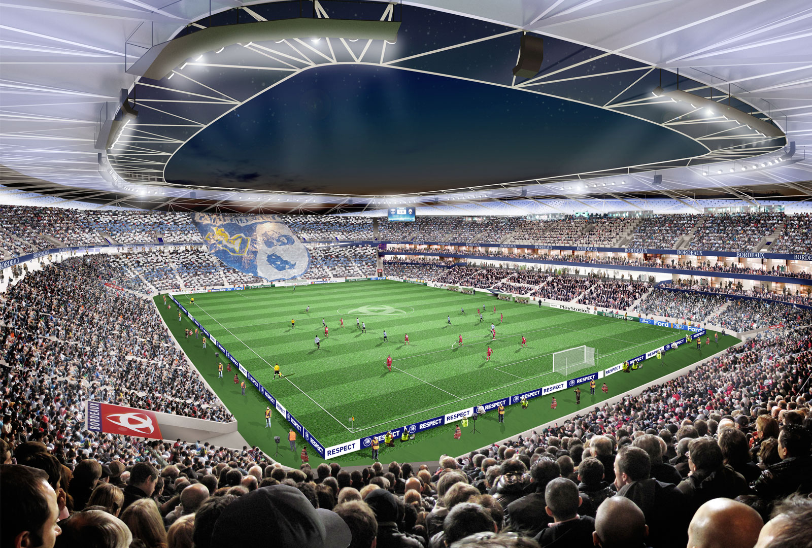 New stadium in Bordeaux feasibility study - Architizer