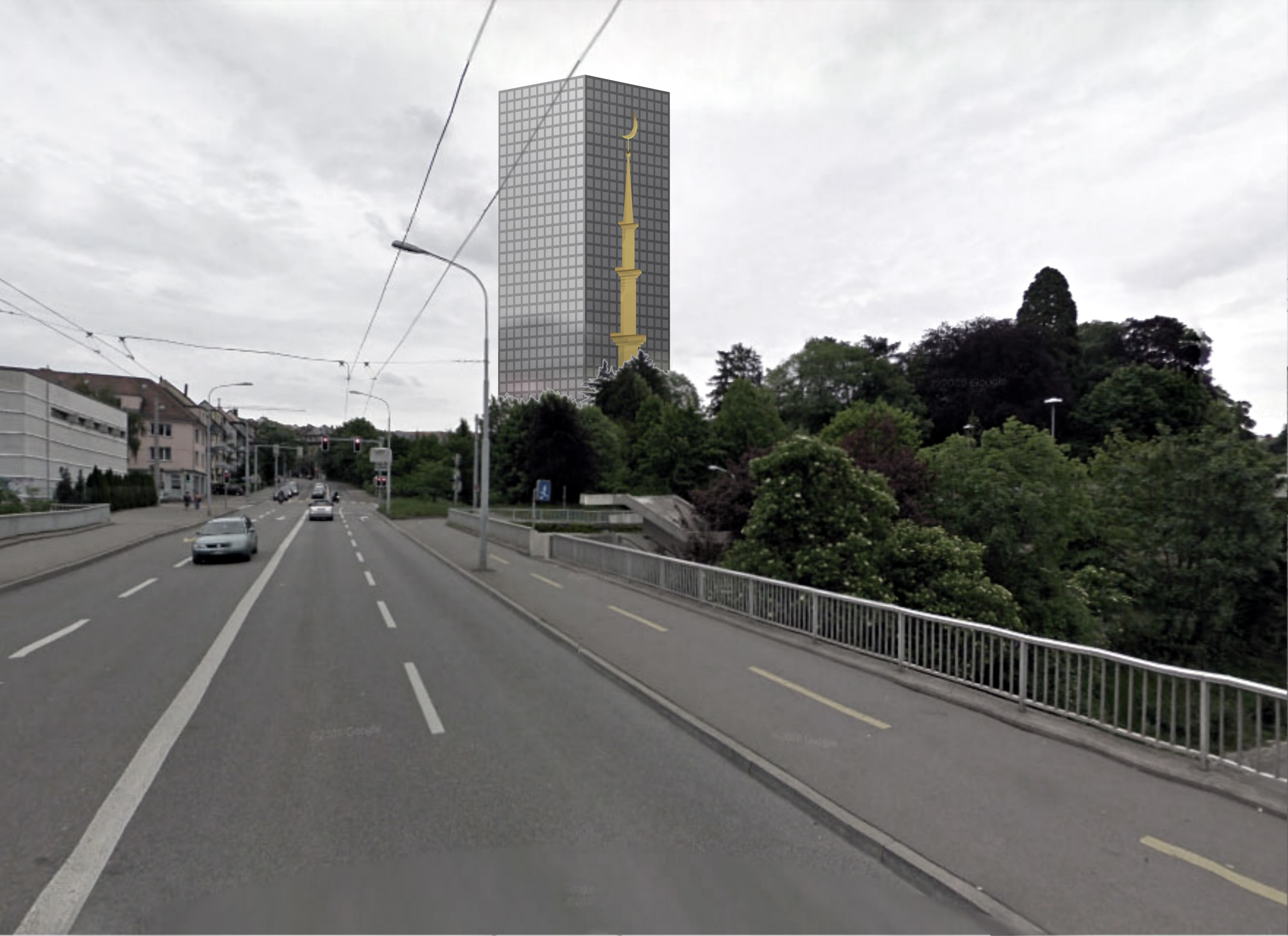 Mosque in Zurich by Frei + Saarinen Architekten - Architizer