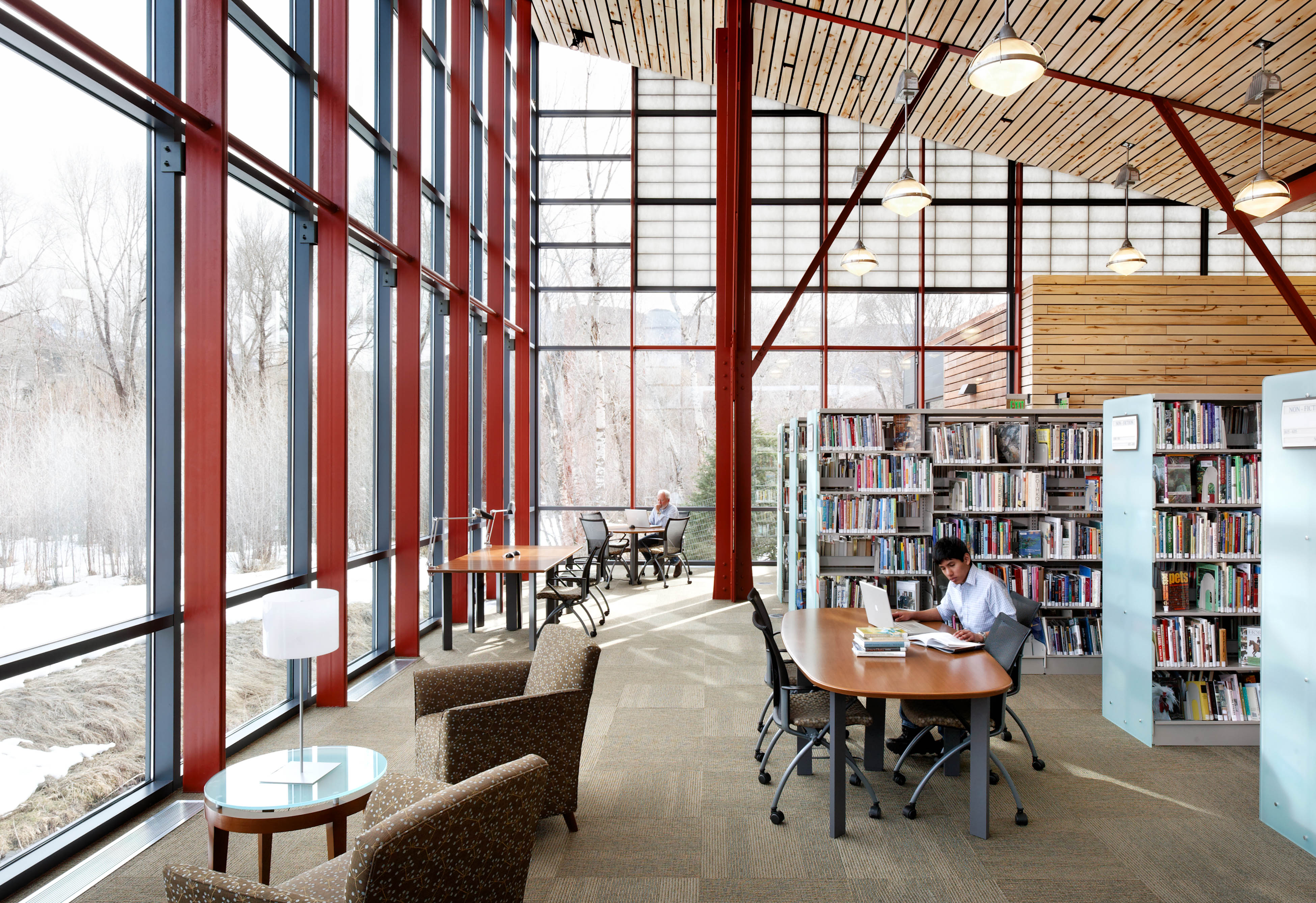 Basalt Regional Library by A4 Architects, OZ Architecture - Architizer
