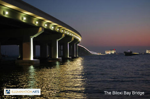 Biloxi Bay Bridge by Illumination Arts LLC - Architectural Lighting ...