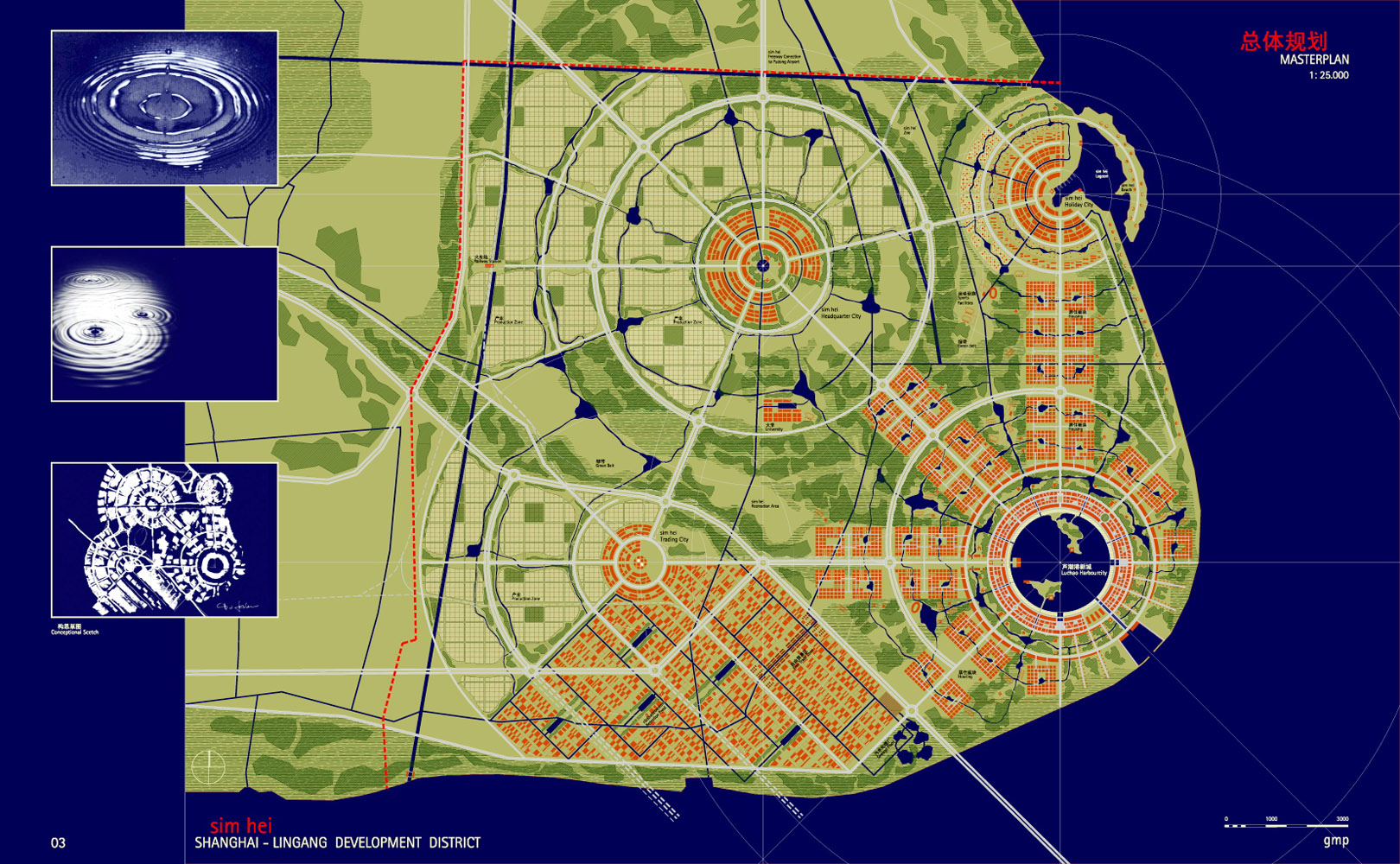 Lingang New City by gmp · Architects von Gerkan, Marg und Partner ...