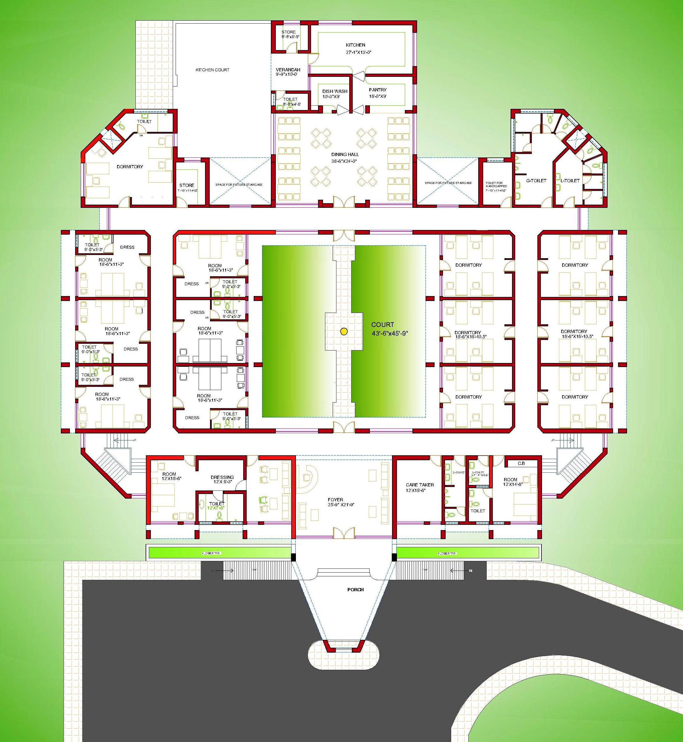 YATRI NIWAS, TALWANDI SABO, PUNJAB - Architizer