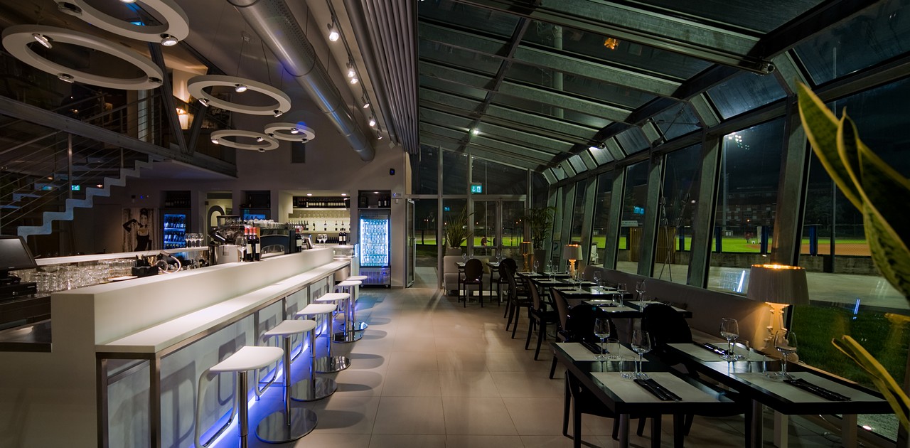 strike restaurant bar - Architizer