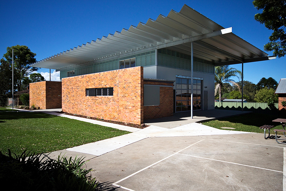 Hall + Library at St Joseph's Primary School, Wingham, Australia by ...