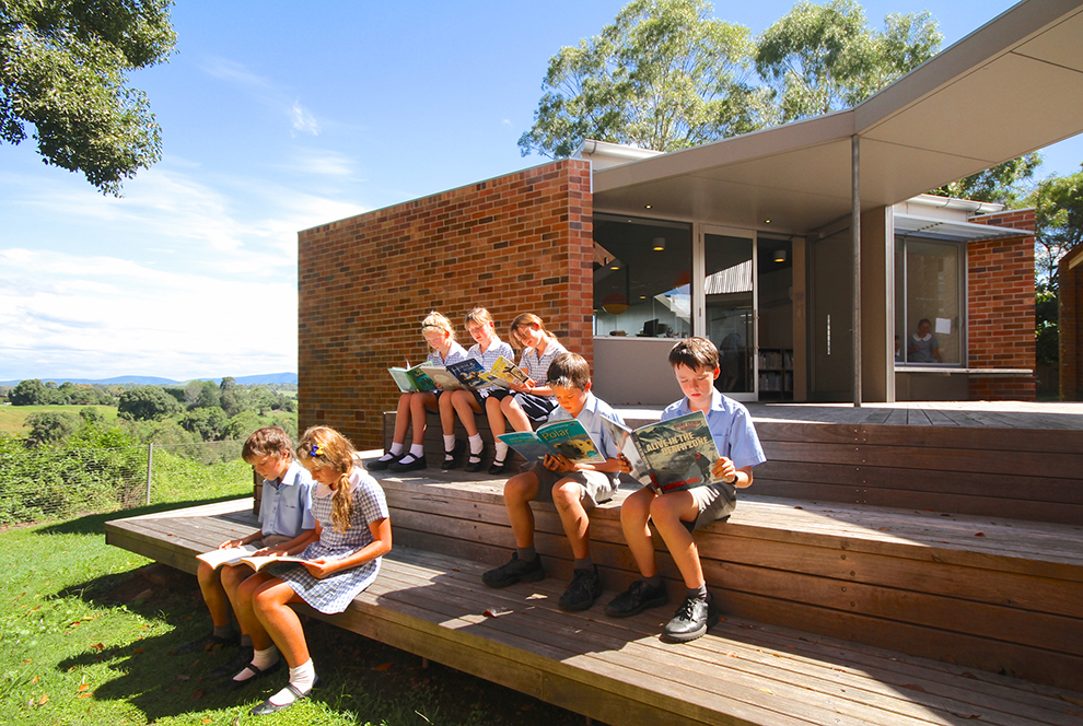 Hall + Library at St Joseph's Primary School, Wingham, Australia by ...