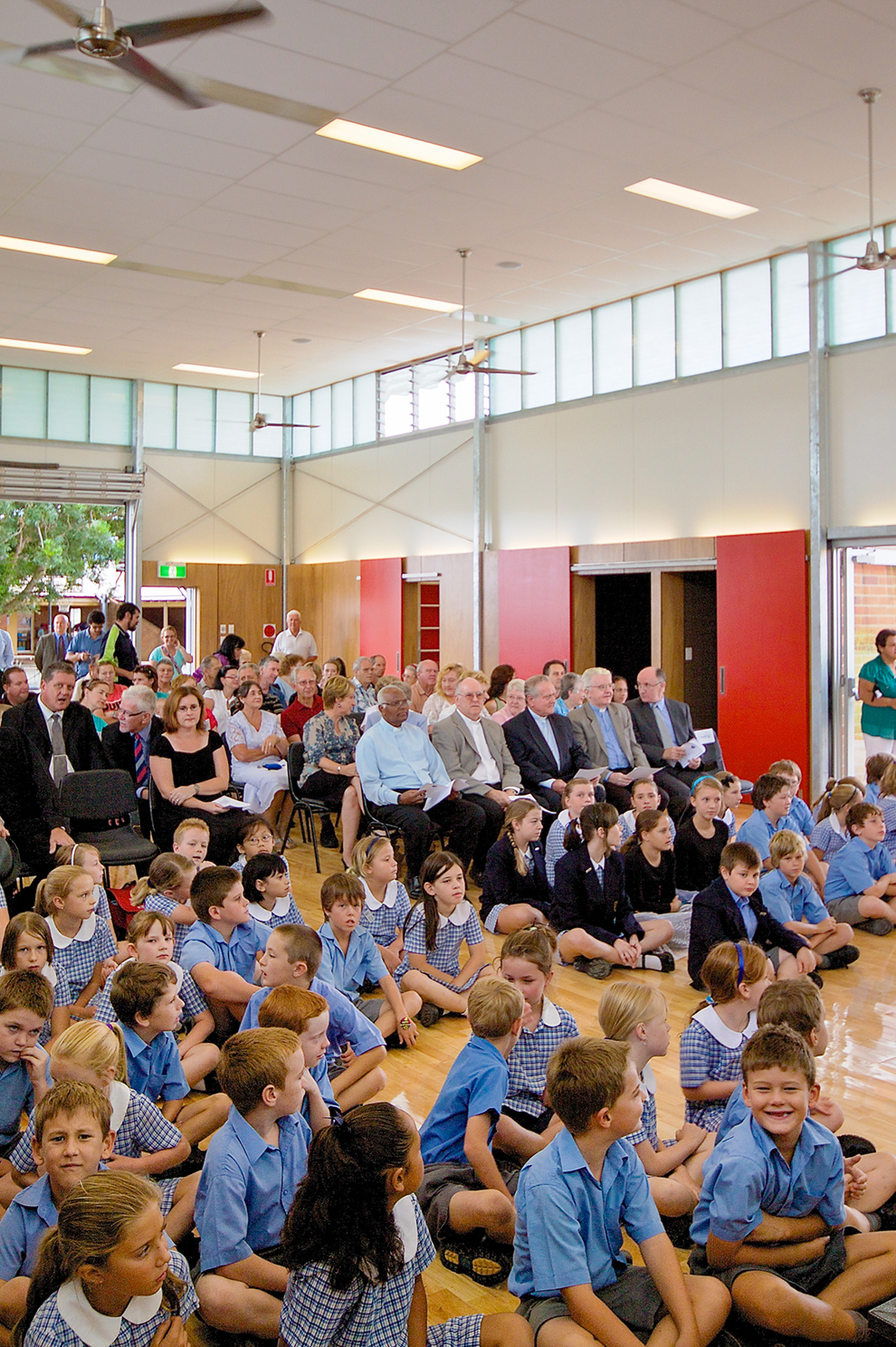 Hall + Library at St Joseph's Primary School, Wingham, Australia by ...