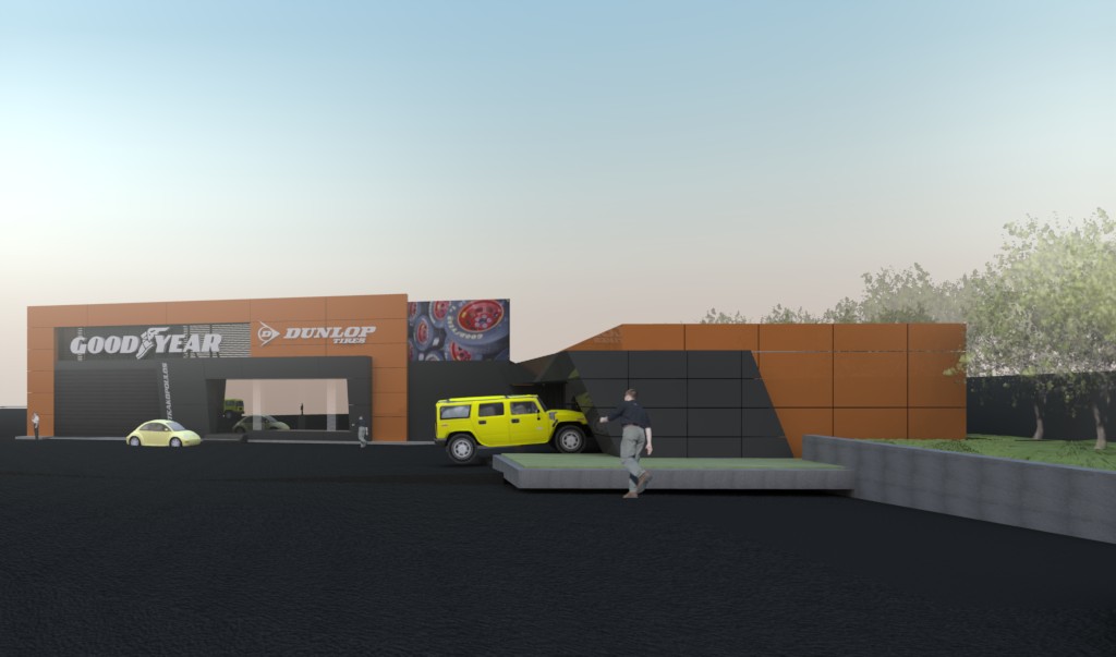 Tires shop/warehouse by Σμ_art3 architects - Architizer