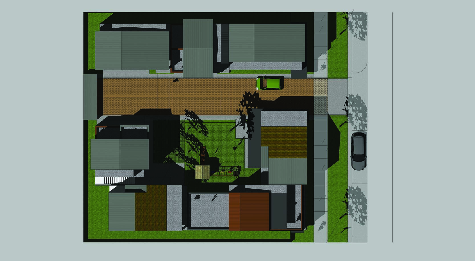 7-Pack, Courtyard Housing by INFILL, pllc - Architizer