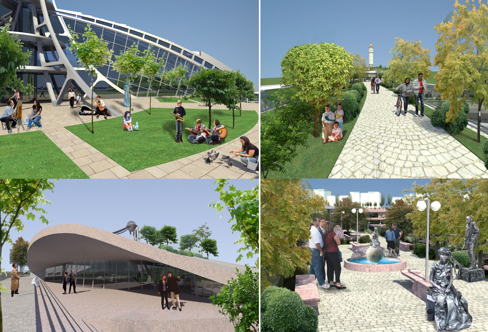 High Bridge Building Cultural Infrastructure by Krymproektstroy Ltd ...