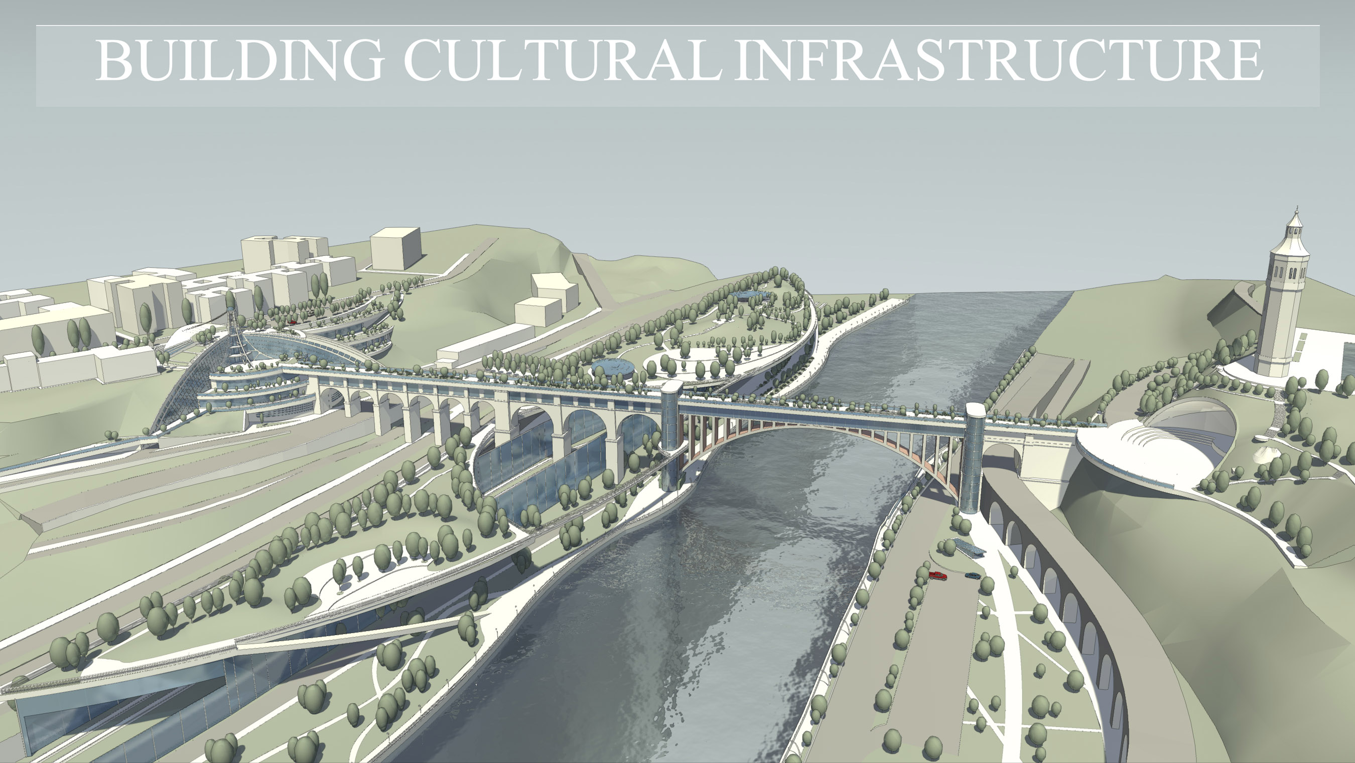 High Bridge Building Cultural Infrastructure by Krymproektstroy Ltd ...