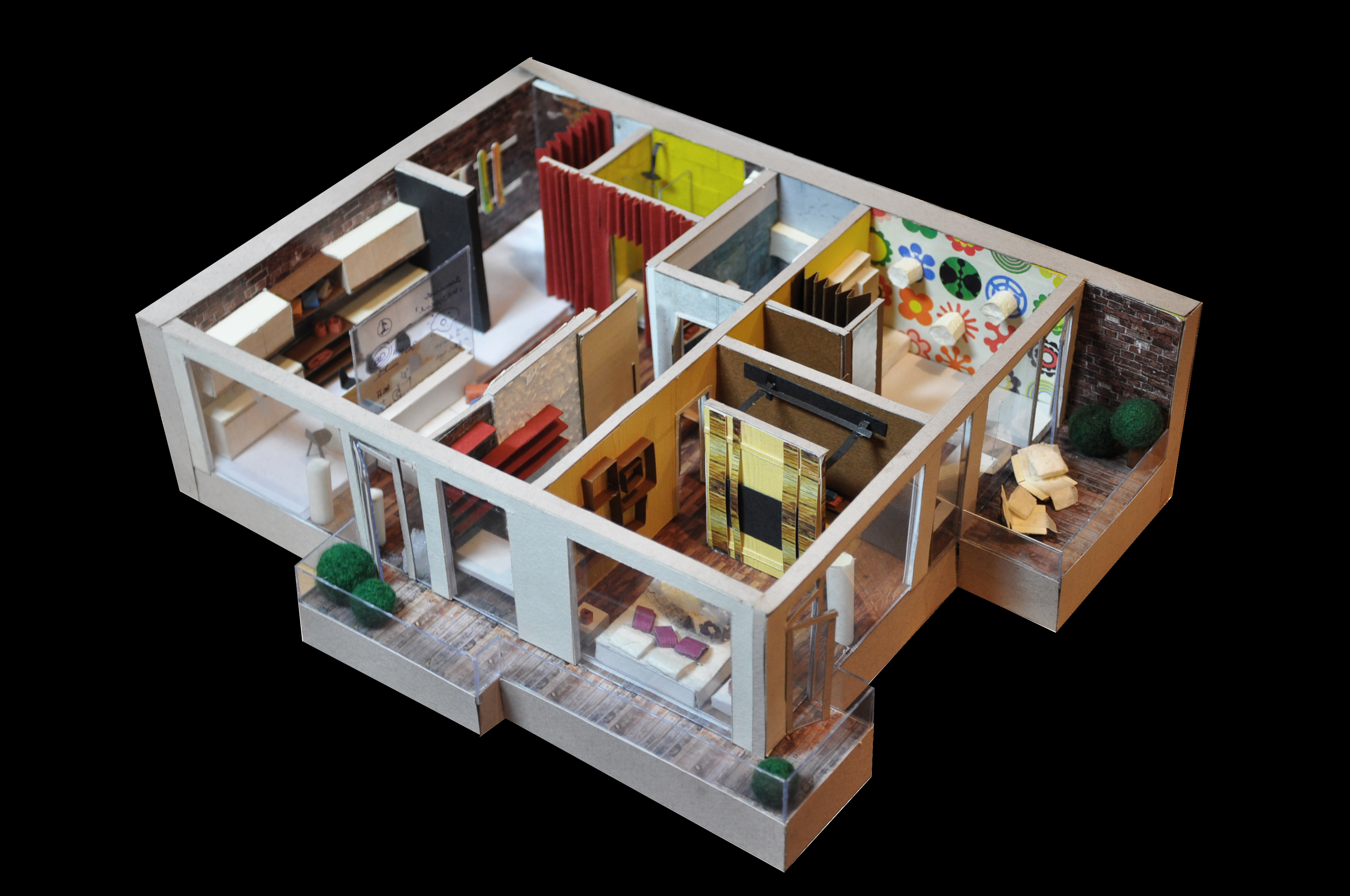 The model of apartment - Architizer