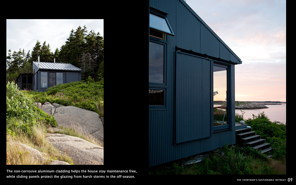 Off Grid Island Retreat by Alex Scott Porter Design - Architizer