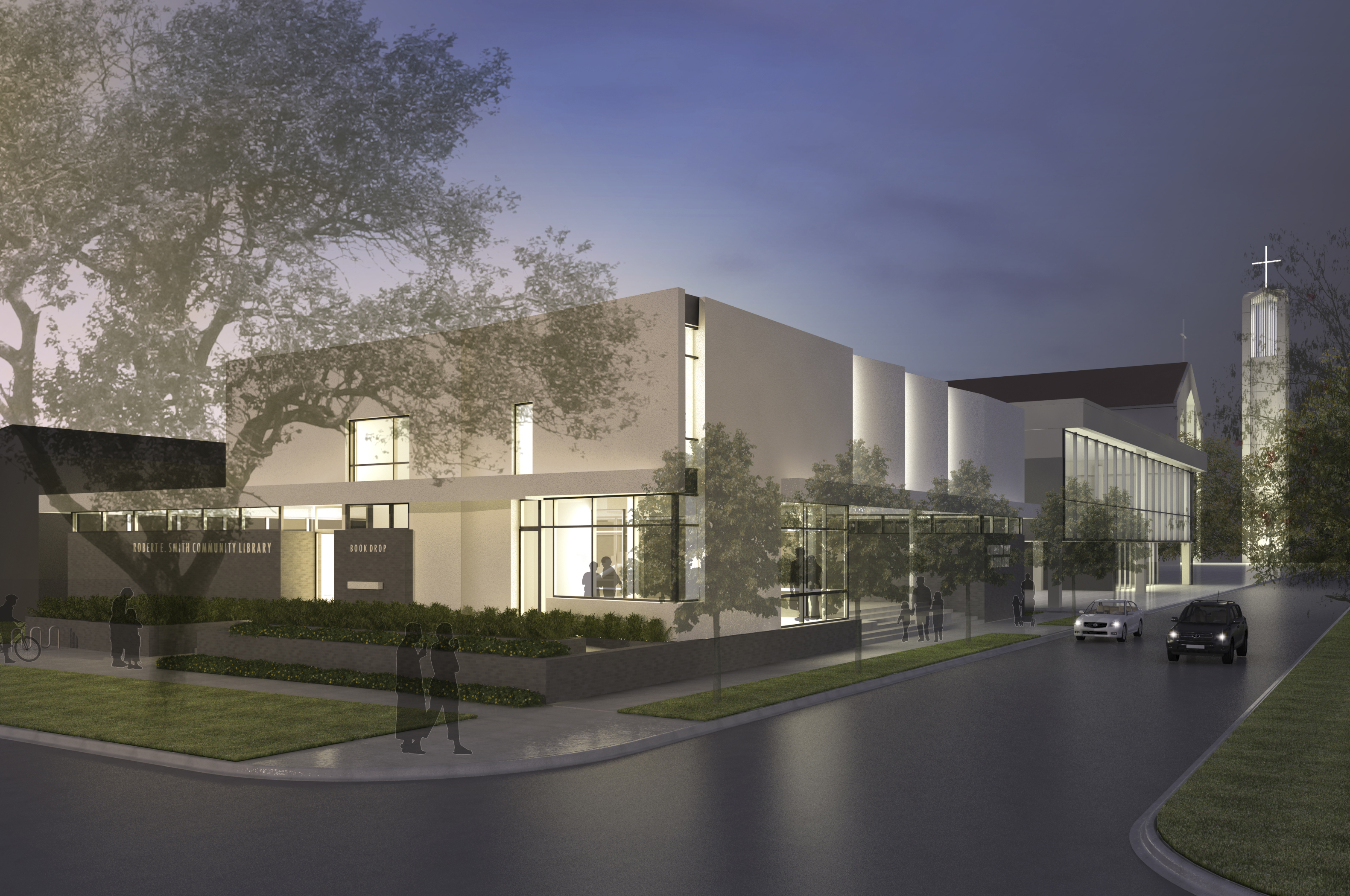 Five Libraries: Robert E. Smith by Lee Ledbetter & Associates - Architizer