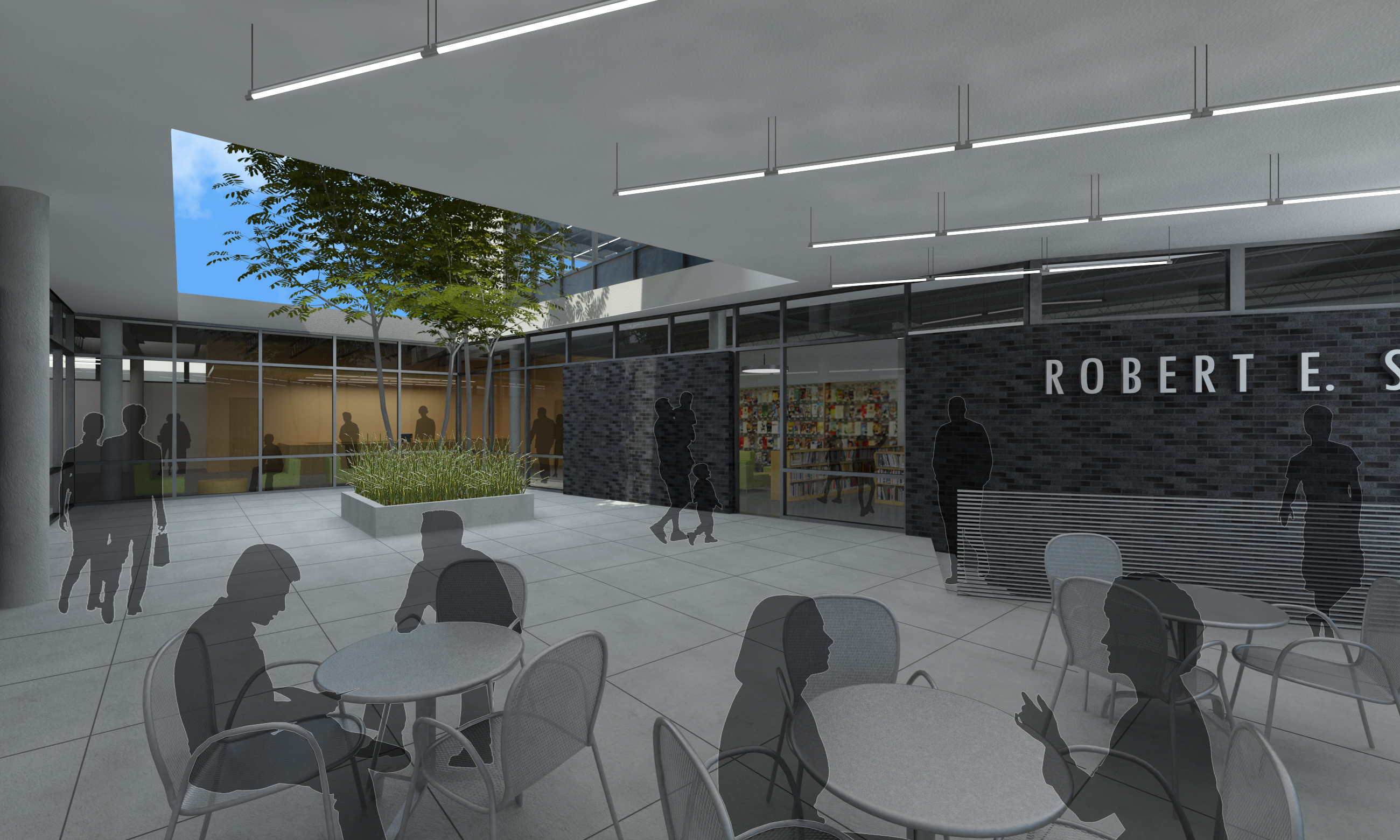 Five Libraries: Robert E. Smith by Lee Ledbetter & Associates - Architizer