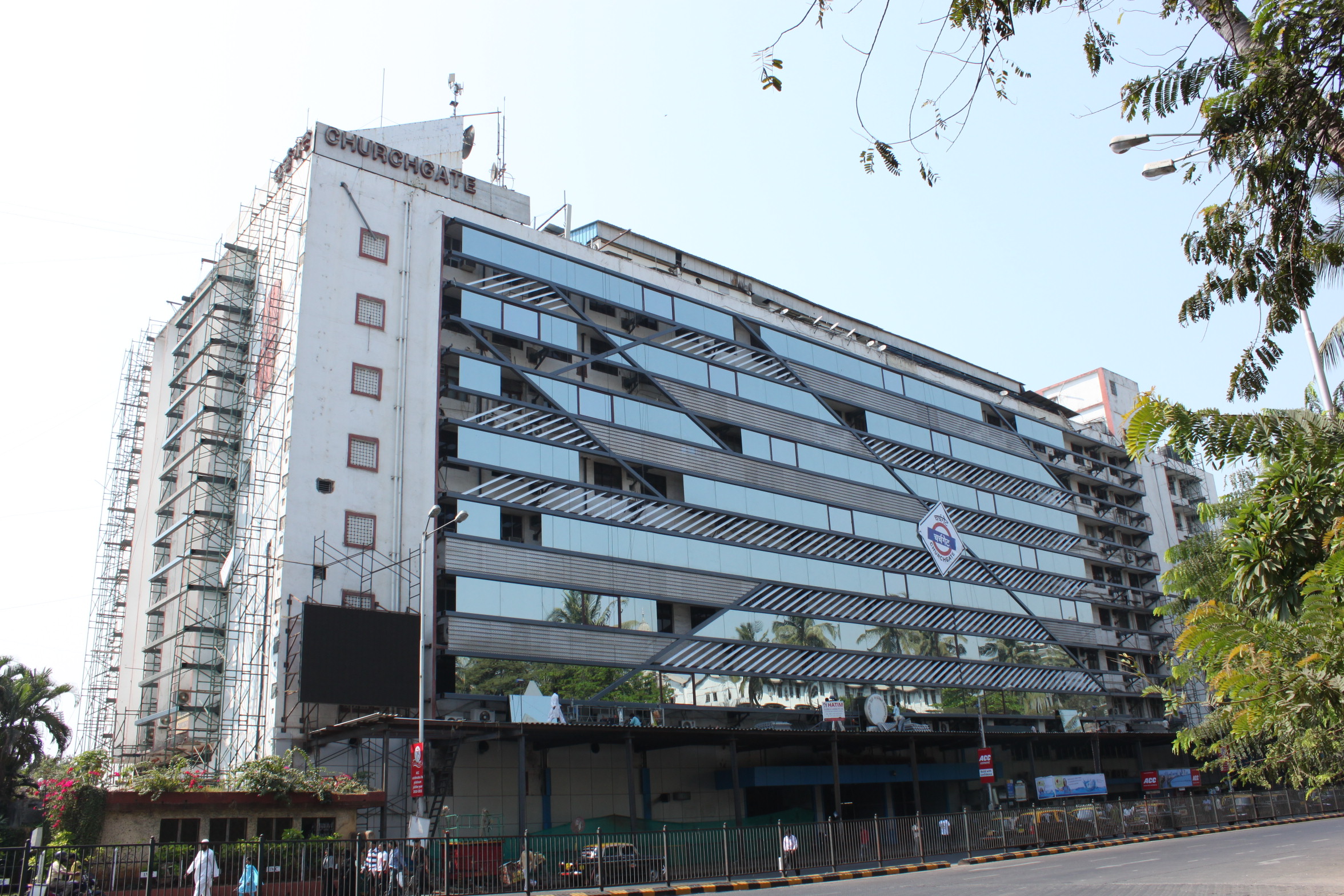 Churchgate Station Facade Design - Architizer