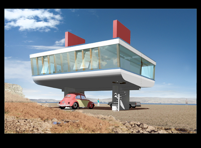 anti tsunami habitation - Architizer