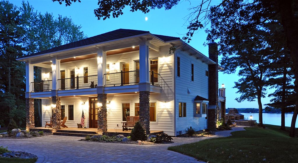 Lake Home by architectural design group - Architizer