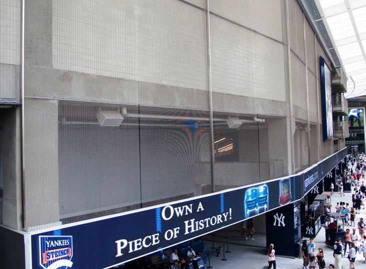 Yankee Stadium Transparent Partition Walls by HOK - Architizer