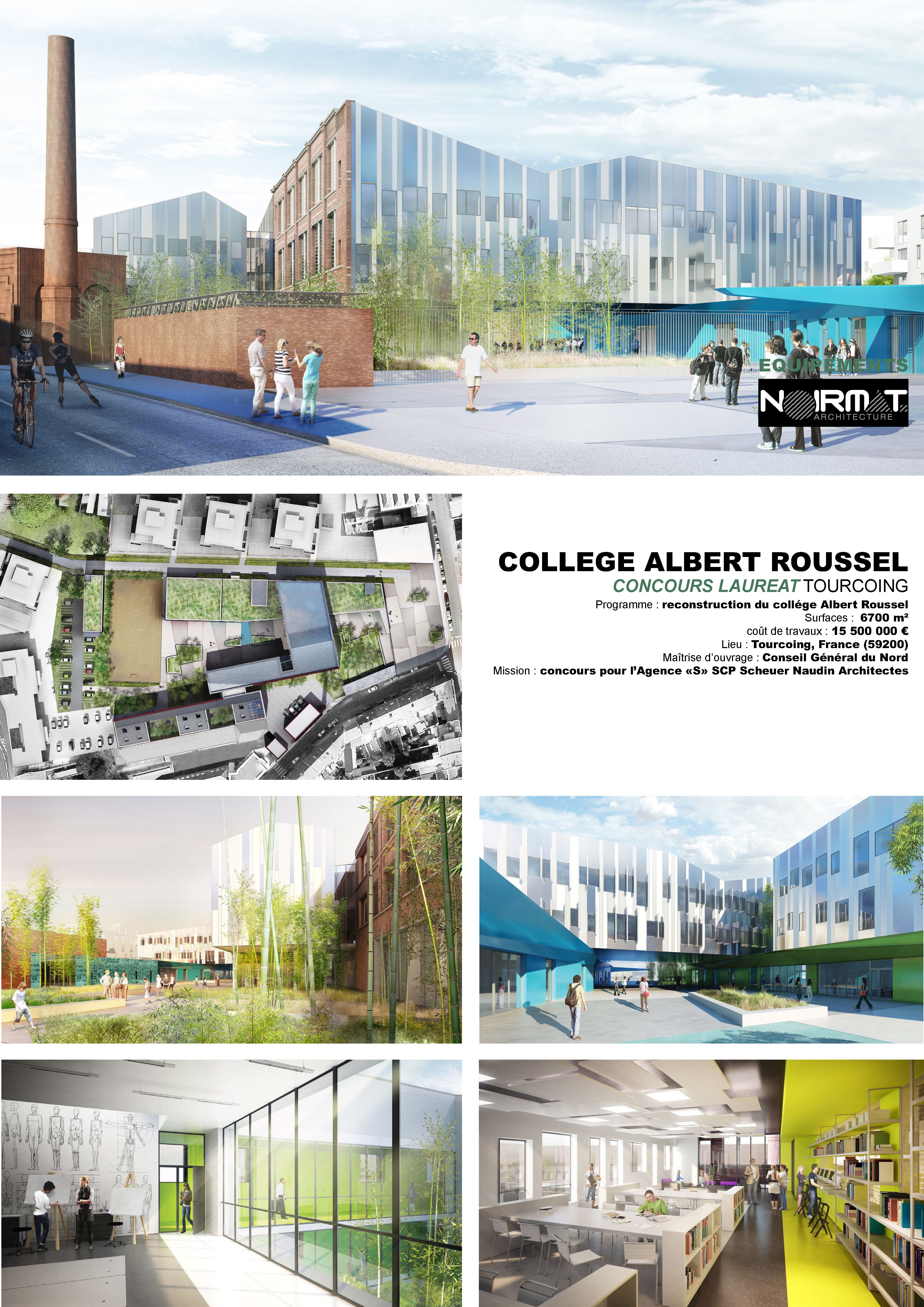 College Albert Roussel - Architizer
