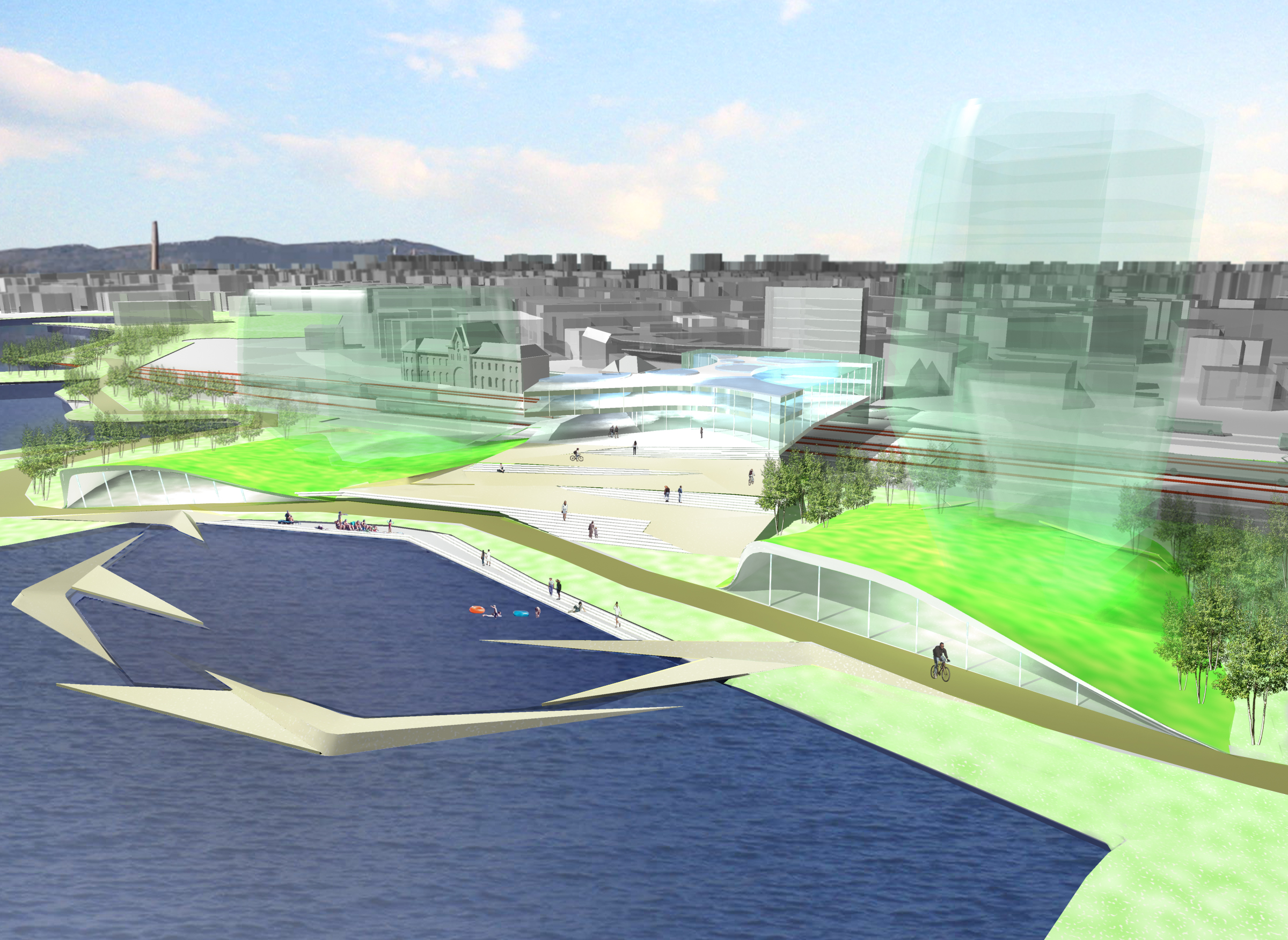 Hamar Lakefront Development - Architizer