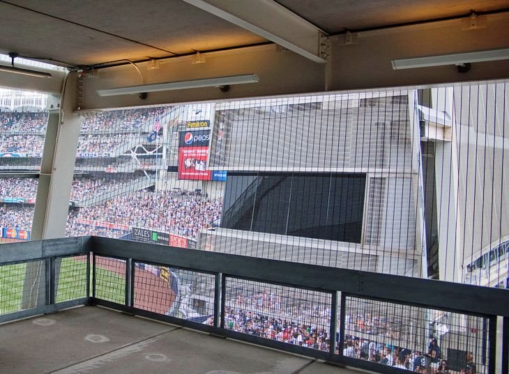 Yankee Stadium Transparent Partition Walls by HOK - Architizer