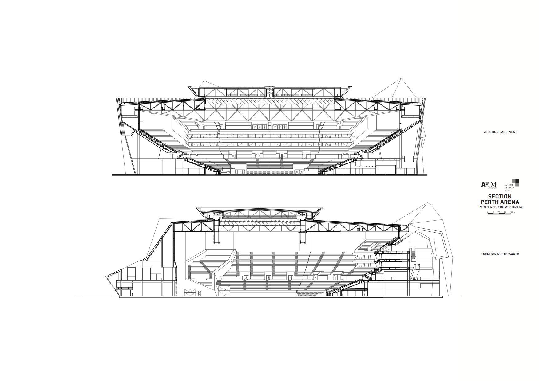 Perth Arena by ARM Architecture, Cameron Chisholm Nicol - Architizer