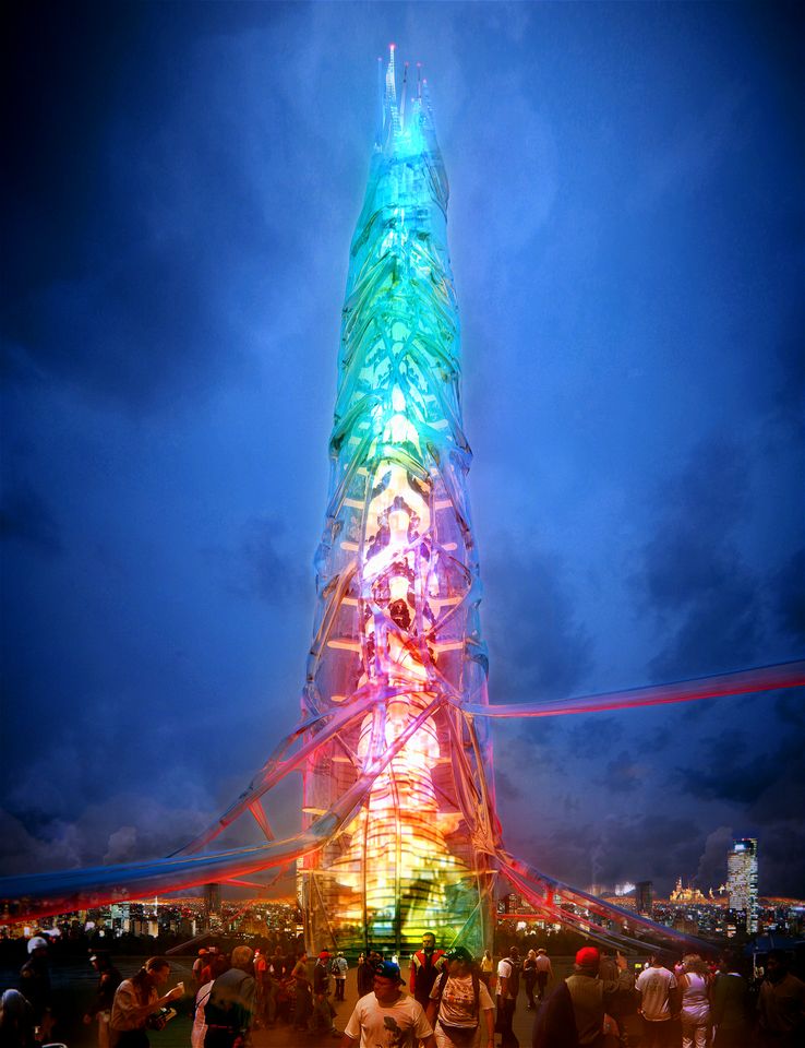 Big Back Bone Tower - Architizer