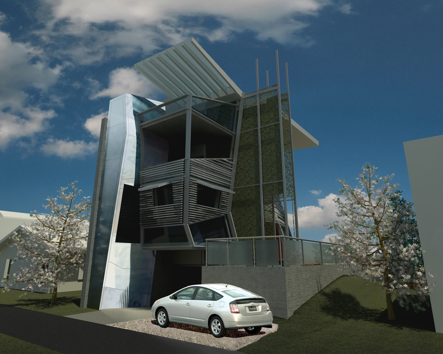Living Framework House by Hangar 41, LLC. - Architizer
