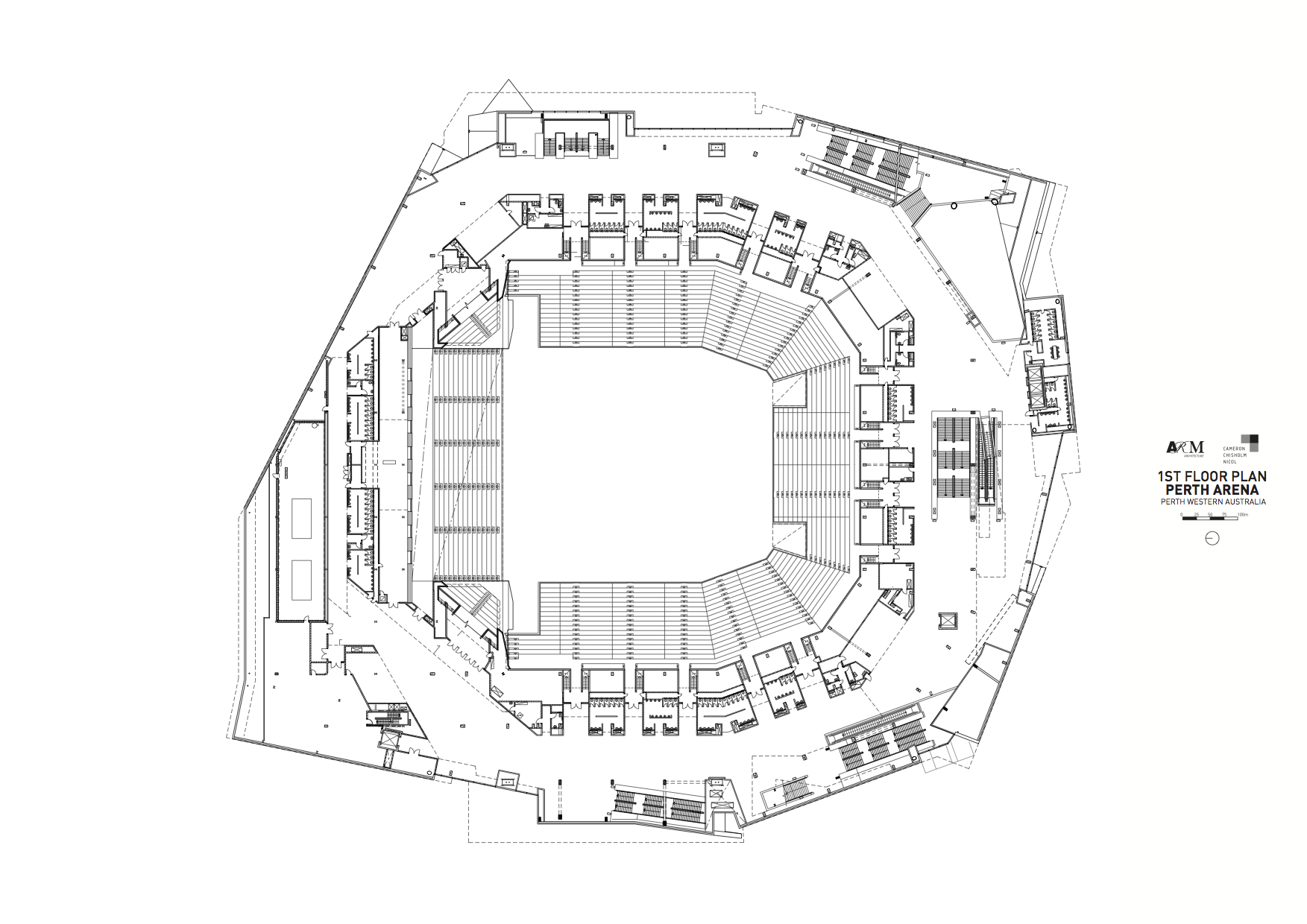 Perth Arena by ARM Architecture, Cameron Chisholm Nicol - Architizer