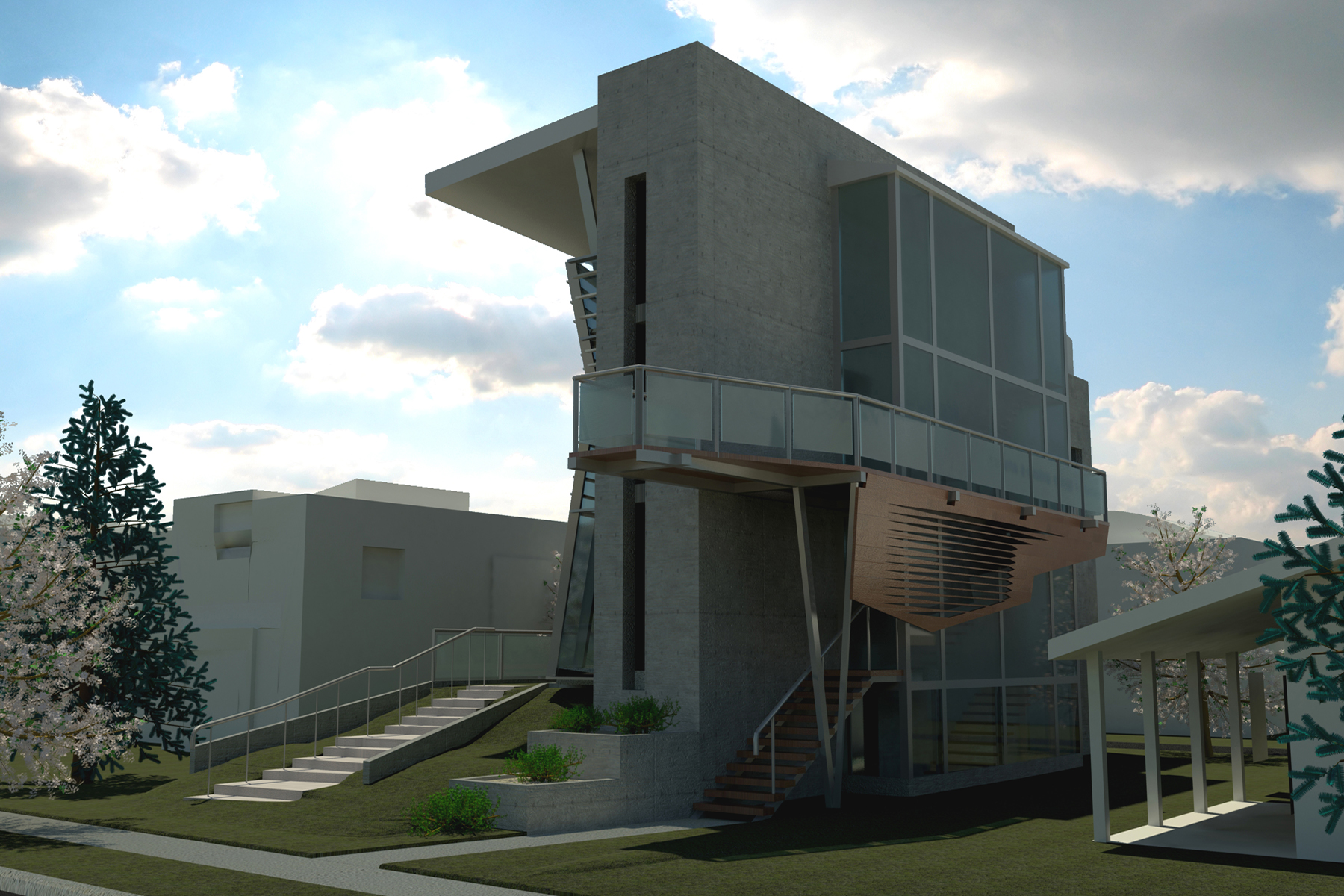 Living Framework House by Hangar 41, LLC. - Architizer