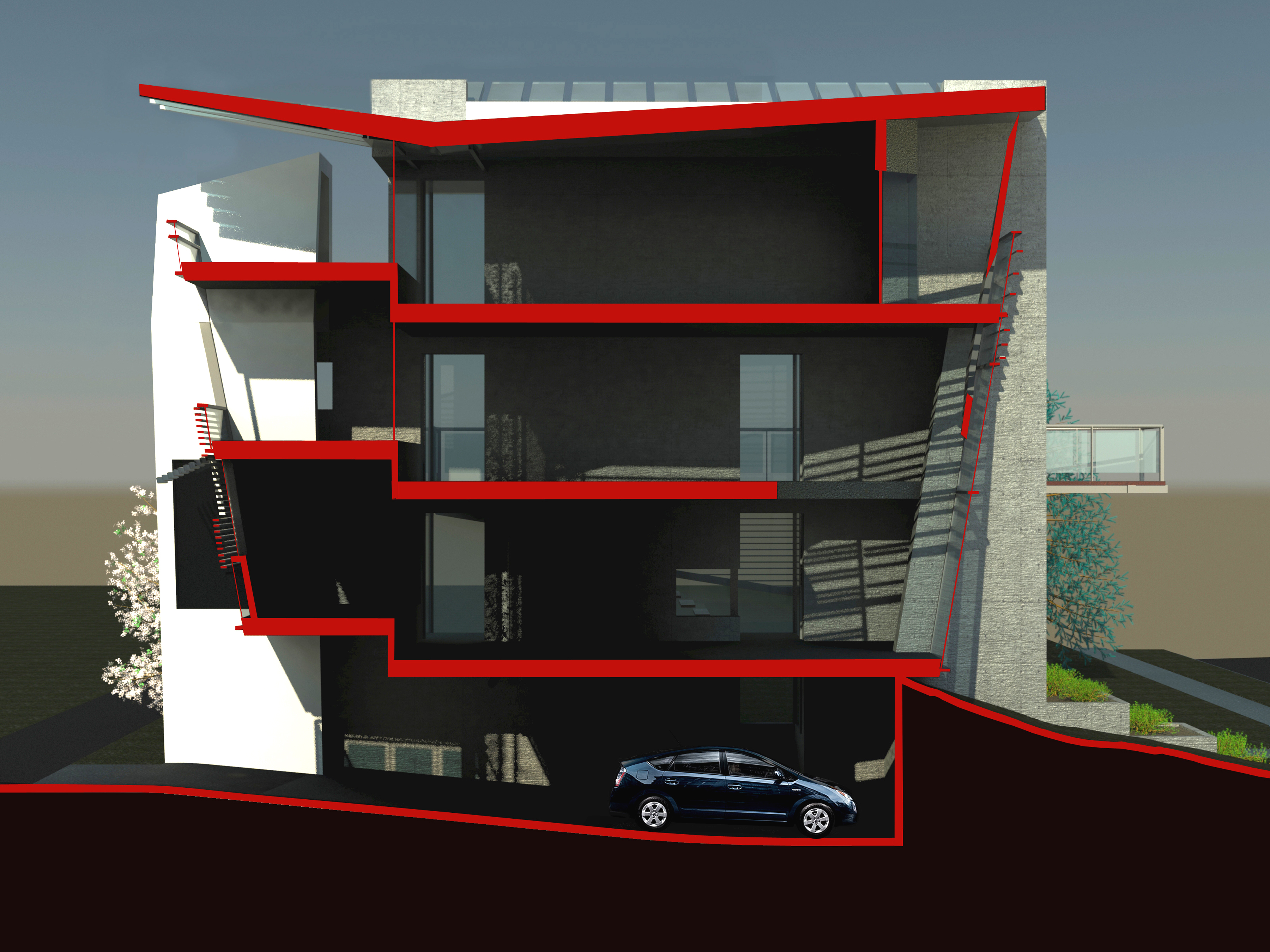 Living Framework House by Hangar 41, LLC. - Architizer