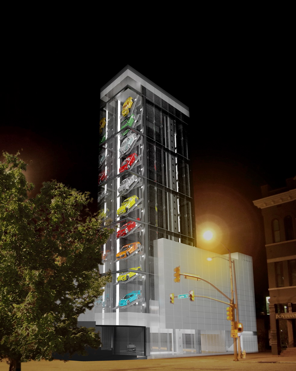 "Mid-Mississippi Exotics" The Vertical Urban Dealership - Architizer