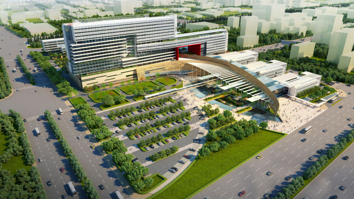 The First People's Hospital by Shunde Architectural Design Institute ...