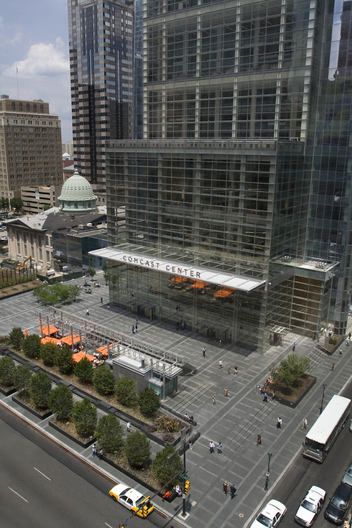 Comcast Center Plaza by OLIN - Architizer