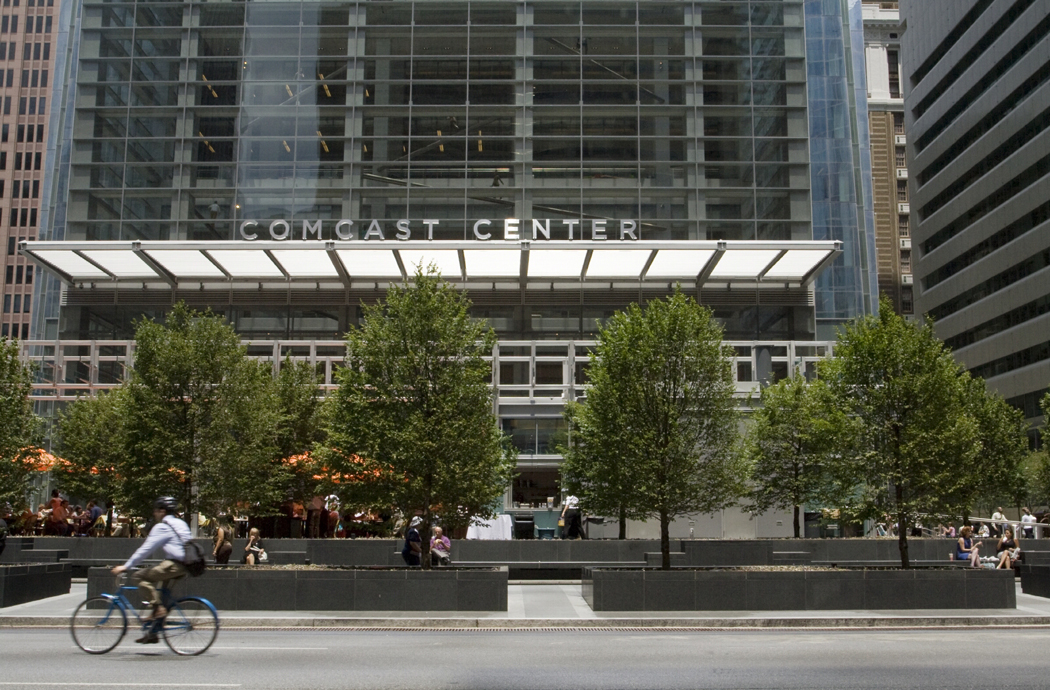 Comcast Center Plaza by OLIN - Architizer
