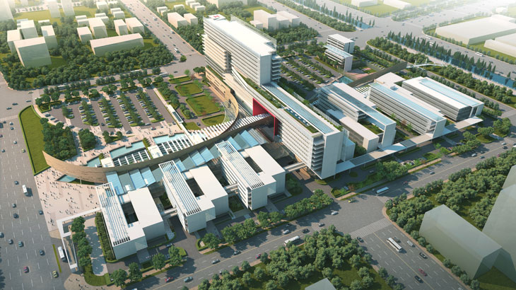The First People's Hospital by Shunde Architectural Design Institute ...